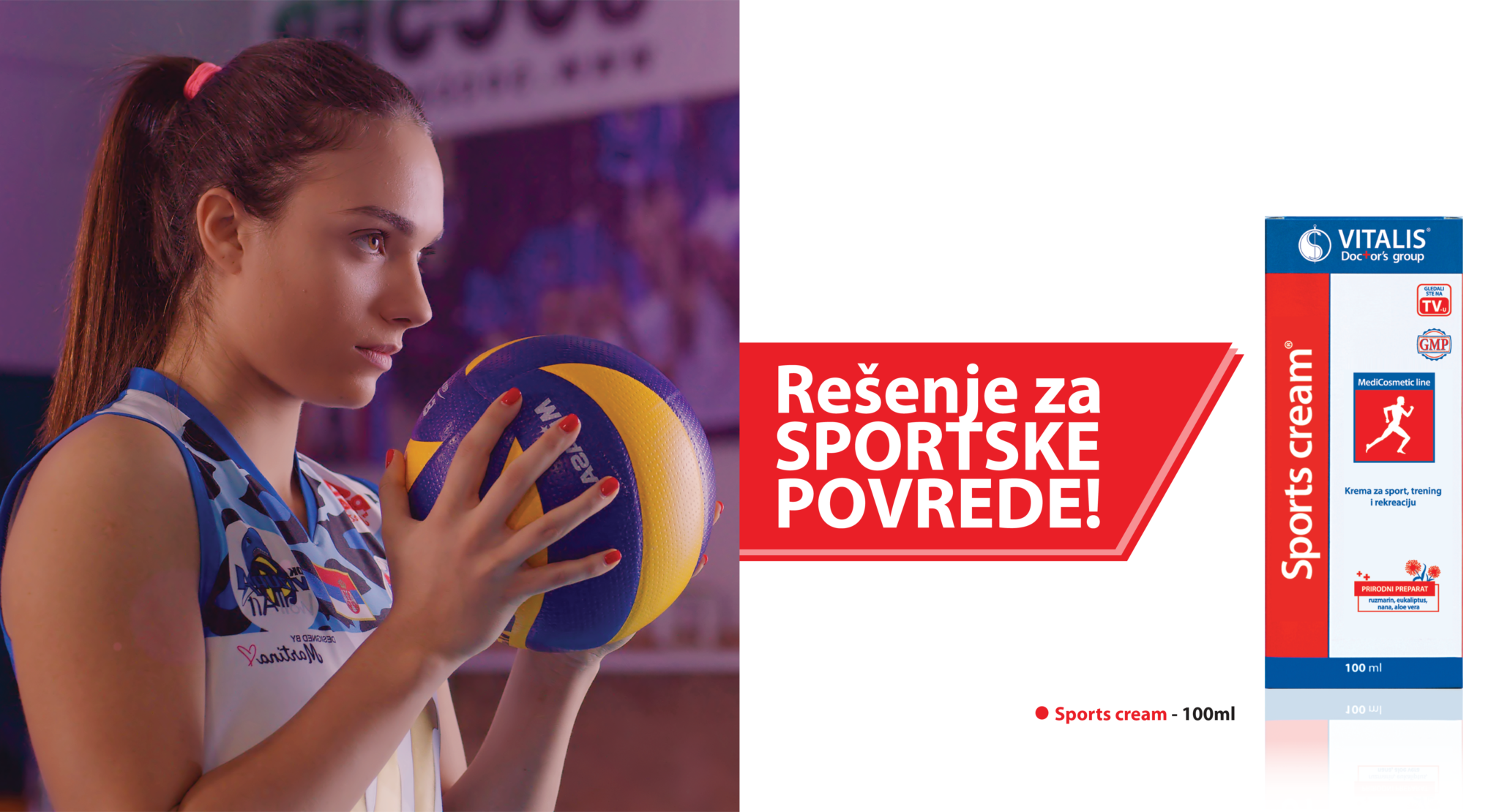Sports cream – Vitalis Doctor’s Group
